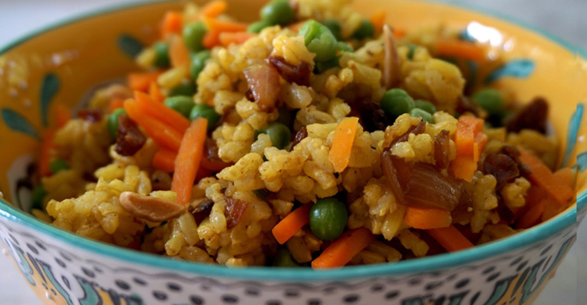 Arroz al curry - Centro de Estudios en Nutrición