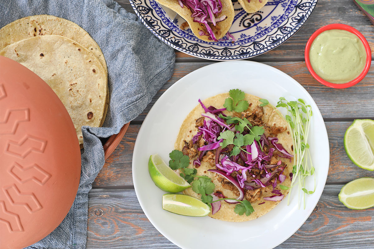 Mushroom “Carnitas” - Center for Nutrition Studies