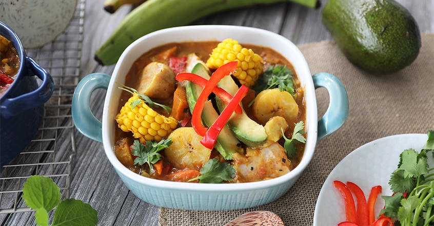 Puerto Rican Root Vegetable Stew: “Sancocho” - Center for Nutrition Studies