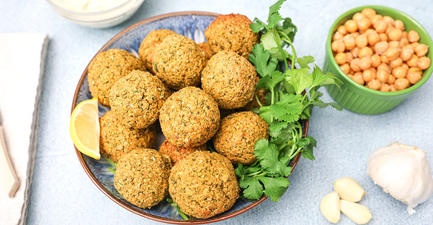Baked Falafel - Center for Nutrition Studies