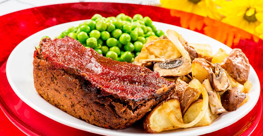 Walnut Mushroom Meatloaf - Center for Nutrition Studies